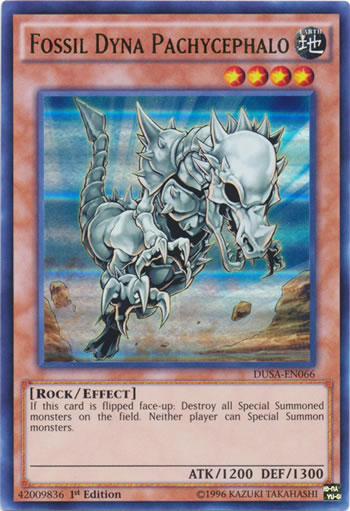 Yu-Gi-Oh! Fossil Dyna Pachycephalo