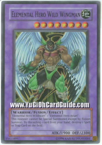 Yu-Gi-Oh! Elemental HERO Wild Wingman