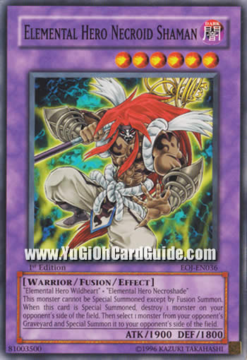 Yu-Gi-Oh! Elemental HERO Necroid Shaman