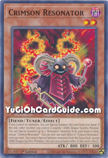Yu-Gi-Oh! Crimson Resonator Yu-Gi-Oh! Crimson Resonator