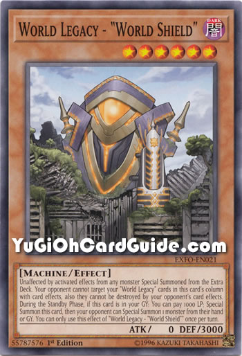Yu-Gi-Oh! World Legacy - "World Shield"