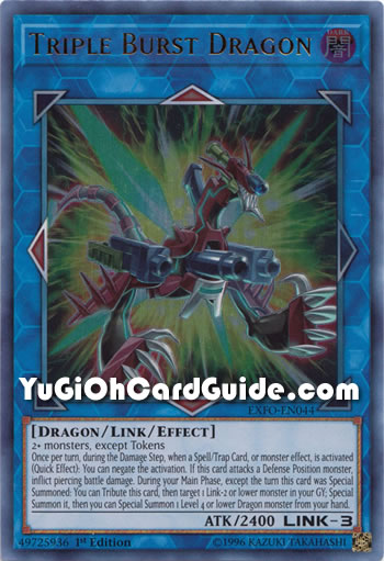 Yu-Gi-Oh! Triple Burst Dragon