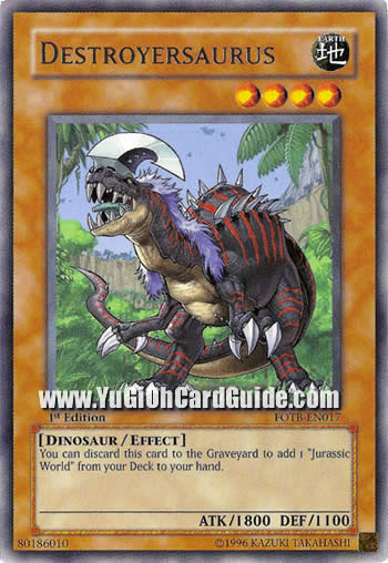Yu-Gi-Oh! Destroyersaurus