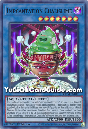 Yu-Gi-Oh! Impcantation Chalislime
