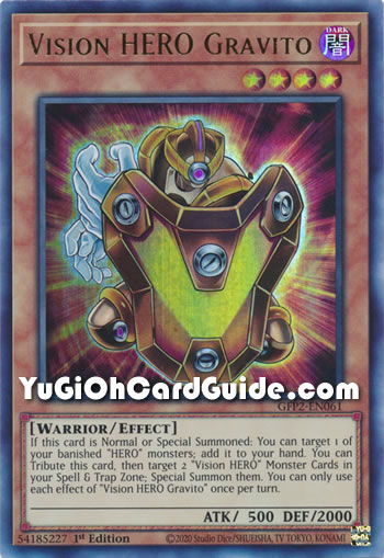 Yu-Gi-Oh! Vision HERO Gravito