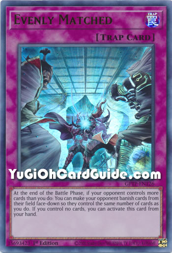 Yu-Gi-Oh! Evenly Matched