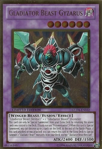 Yu-Gi-Oh! Gladiator Beast Gyzarus