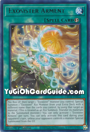 Yu-Gi-Oh! Exosister Arment