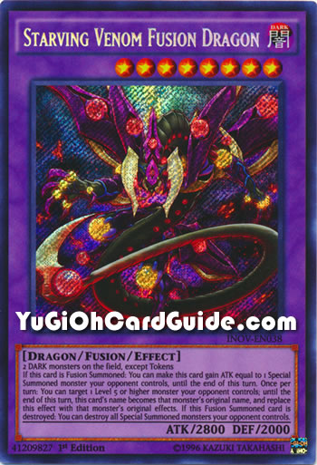 Yu-Gi-Oh! Starving Venom Fusion Dragon