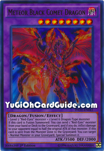 Yu-Gi-Oh! Meteor Black Comet Dragon