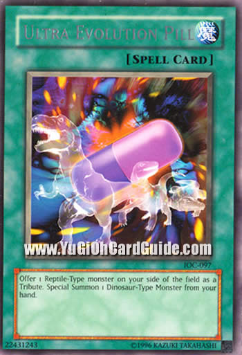 Yu-Gi-Oh! Ultra Evolution Pill