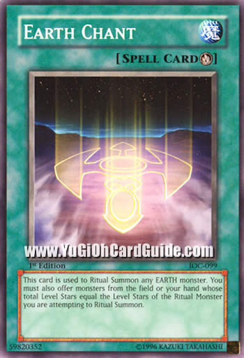 Yu-Gi-Oh! Earth Chant