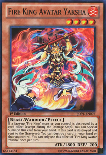 Yu-Gi-Oh! Fire King Avatar Yaksha