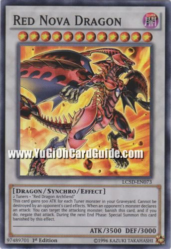 Yu-Gi-Oh! Red Nova Dragon