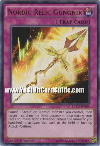 Yu-Gi-Oh! Nordic Relic Gungnir