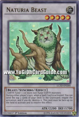 Yu-Gi-Oh! Naturia Beast