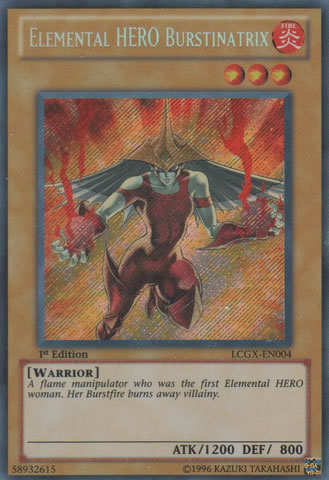 Yu-Gi-Oh! Elemental HERO Burstinatrix