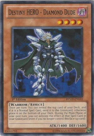 Yu-Gi-Oh! Destiny HERO - Diamond Dude