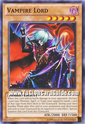 Yu-Gi-Oh! Vampire Lord