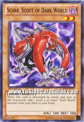 Yu-Gi-Oh! Scarr, Scout of Dark World
