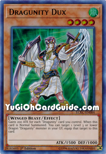 Yu-Gi-Oh! Dragunity Dux