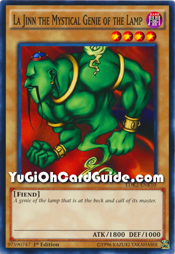Yu-Gi-Oh! La Jinn the Mystical Genie of the Lamp