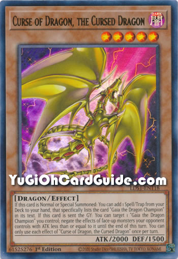 Yu-Gi-Oh! Curse of Dragon, the Cursed Dragon