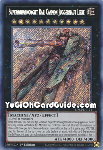 Yu-Gi-Oh! Superdreadnought Rail Cannon Juggernaut Liebe