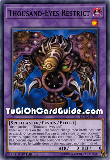 Yu-Gi-Oh! Thousand-Eyes Restrict