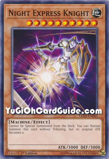 Yu-Gi-Oh! Night Express Knight