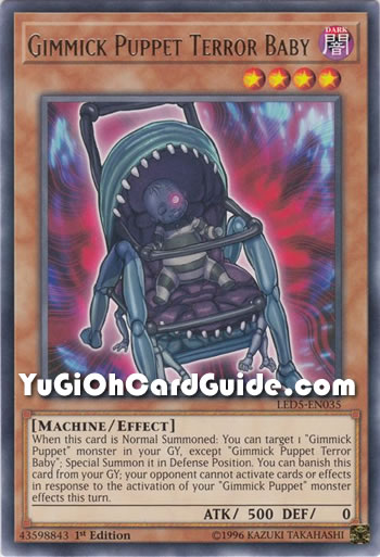 Yu-Gi-Oh! Gimmick Puppet Terror Baby