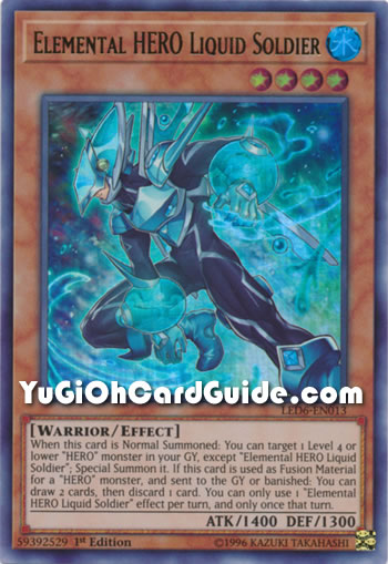 Yu-Gi-Oh! Elemental HERO Liquid Soldier
