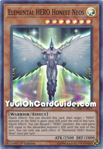 Yu-Gi-Oh! Elemental HERO Honest Neos