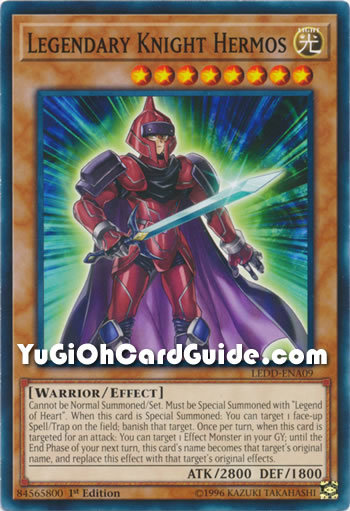 Yu-Gi-Oh! Legendary Knight Hermos