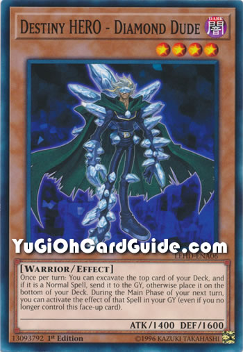 Yu-Gi-Oh! Destiny HERO - Diamond Dude