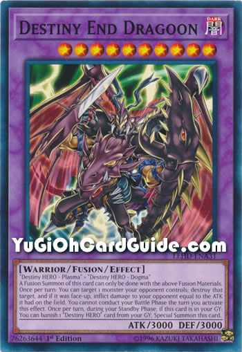 Yu-Gi-Oh! Destiny End Dragoon