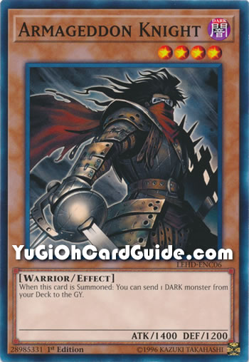 Yu-Gi-Oh! Armageddon Knight