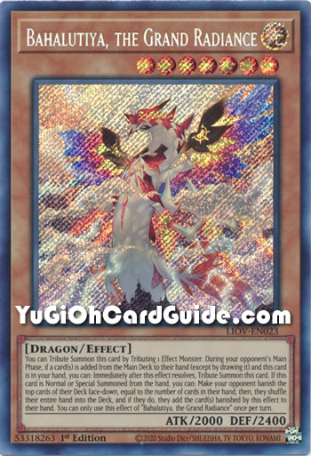 Yu-Gi-Oh! Bahalutiya, the Grand Radiance