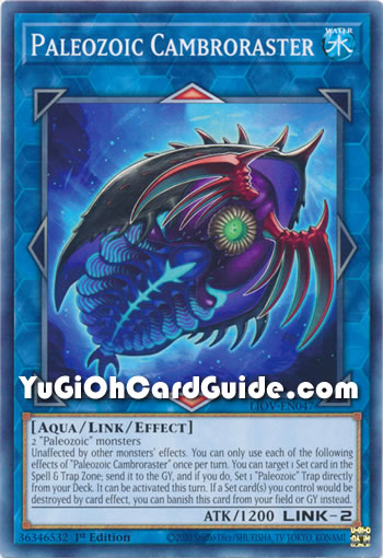 Yu-Gi-Oh! Paleozoic Cambroraster