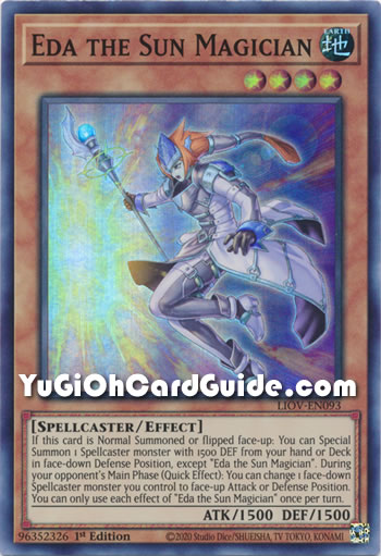 Yu-Gi-Oh! Eda the Sun Magician