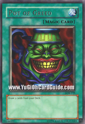 BP02-EN129 Pot Of Greed Yu-Gi-Oh! - Pot Of Greed (BP02-EN129) - Battle ...