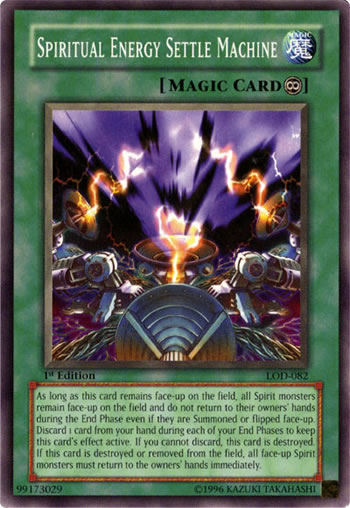 Yu-Gi-Oh! Spiritual Energy Settle Machine