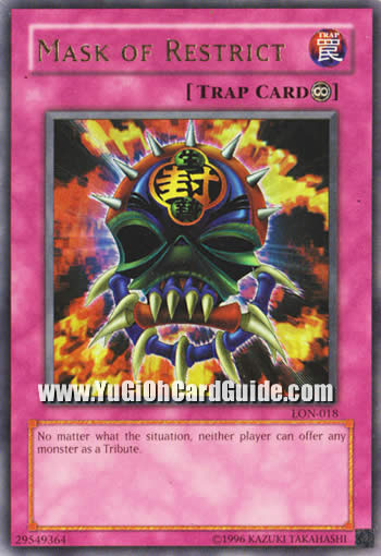 Yu-Gi-Oh! Mask of Restrict