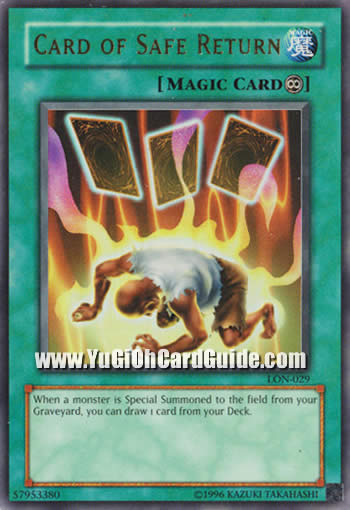 Yu-Gi-Oh! Card of Safe Return