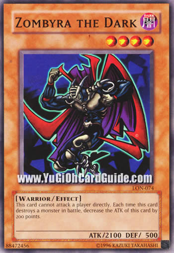 Yu-Gi-Oh! Zombyra the Dark