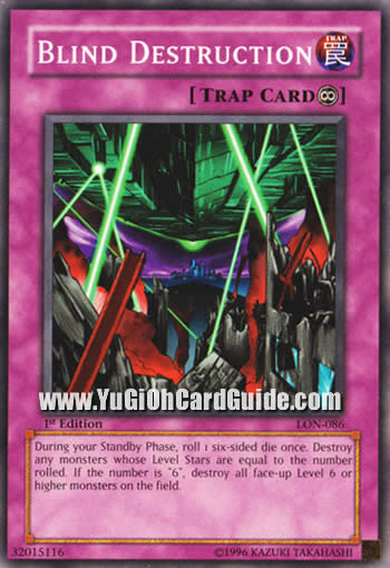Yu-Gi-Oh! Blind Destruction