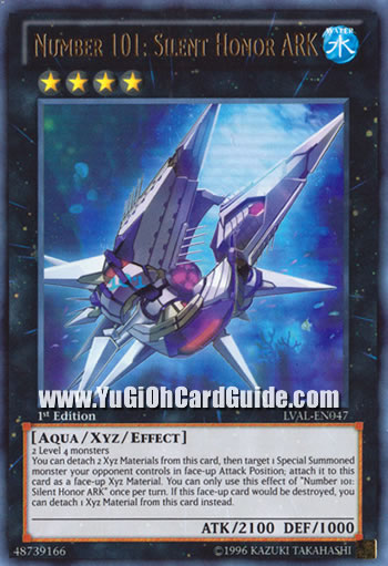 Yu Gi Oh Number 101 Silent Honor Ark