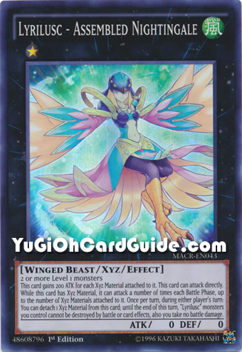 Yu-Gi-Oh! Lyrilusc - Assembled Nightingale