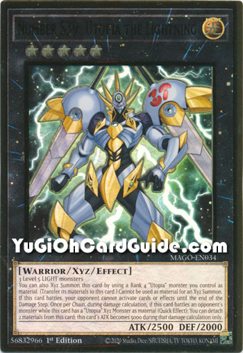 Yu-Gi-Oh! Number S39: Utopia the Lightning