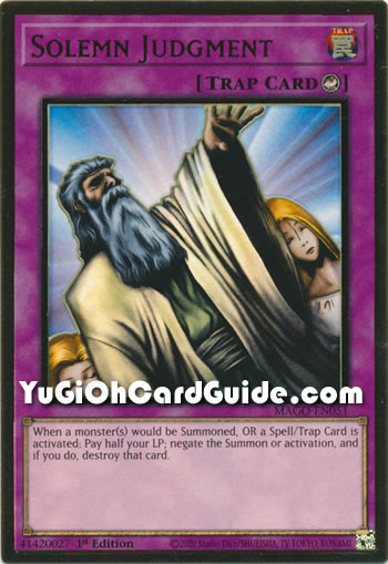 Yu-Gi-Oh! Solemn Judgment